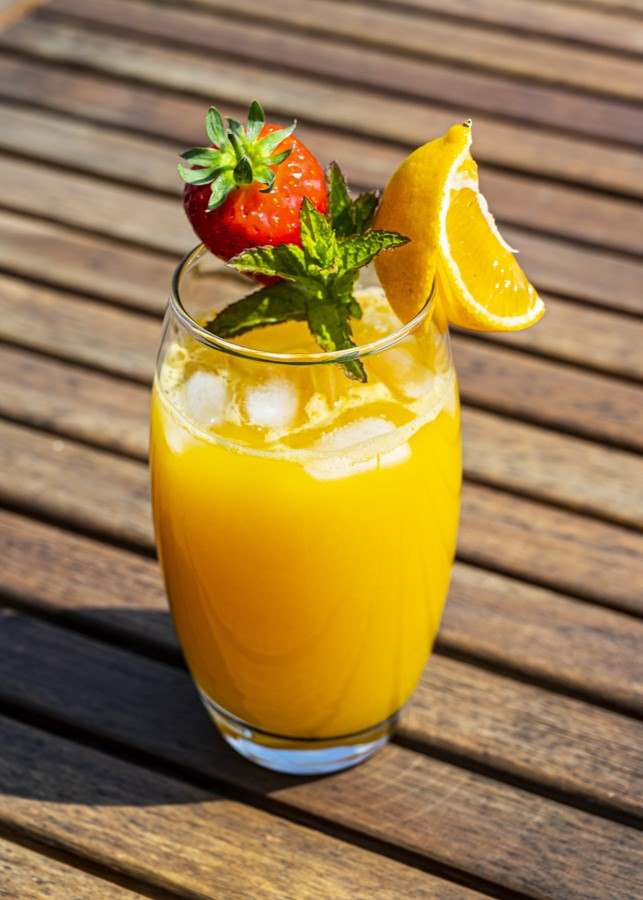 How to Make, A Family Citrus Peach Cooler.